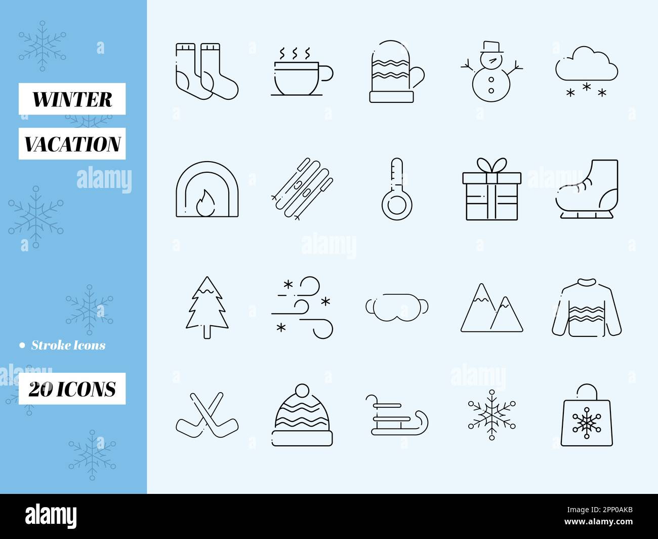 Shopping winter hat in Stock Vector Images - Alamy