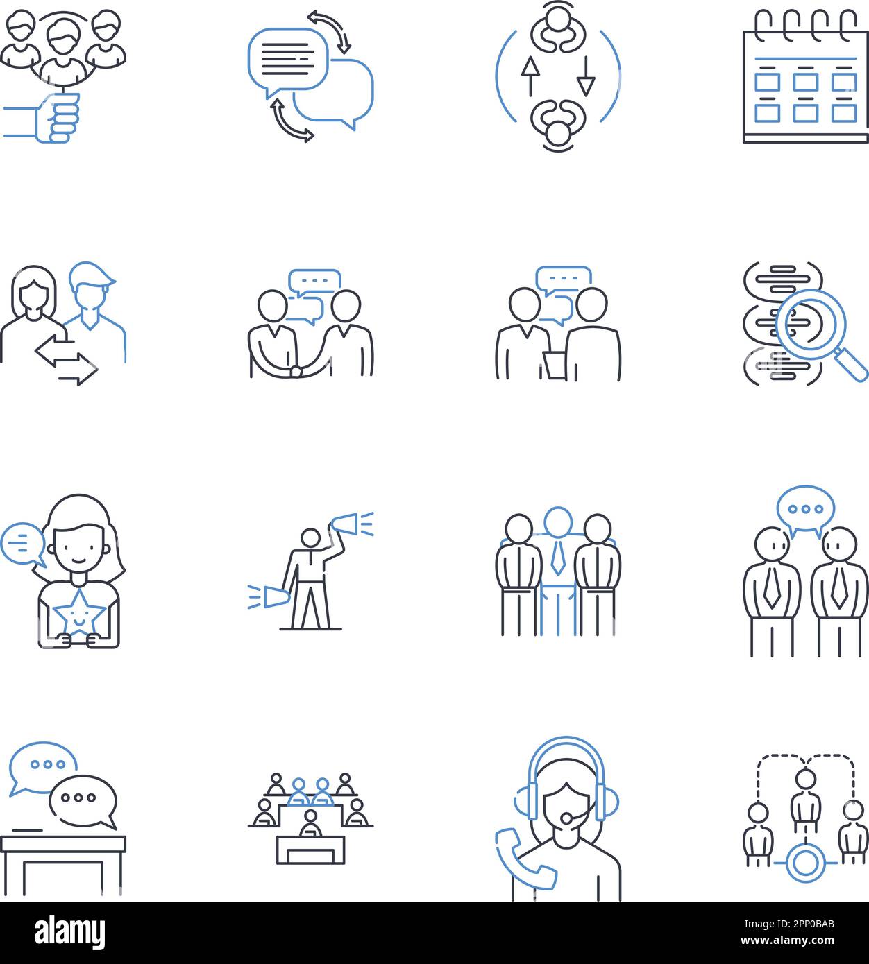 Playful teaching line icons collection. Engaging, Interactive, Creative ...