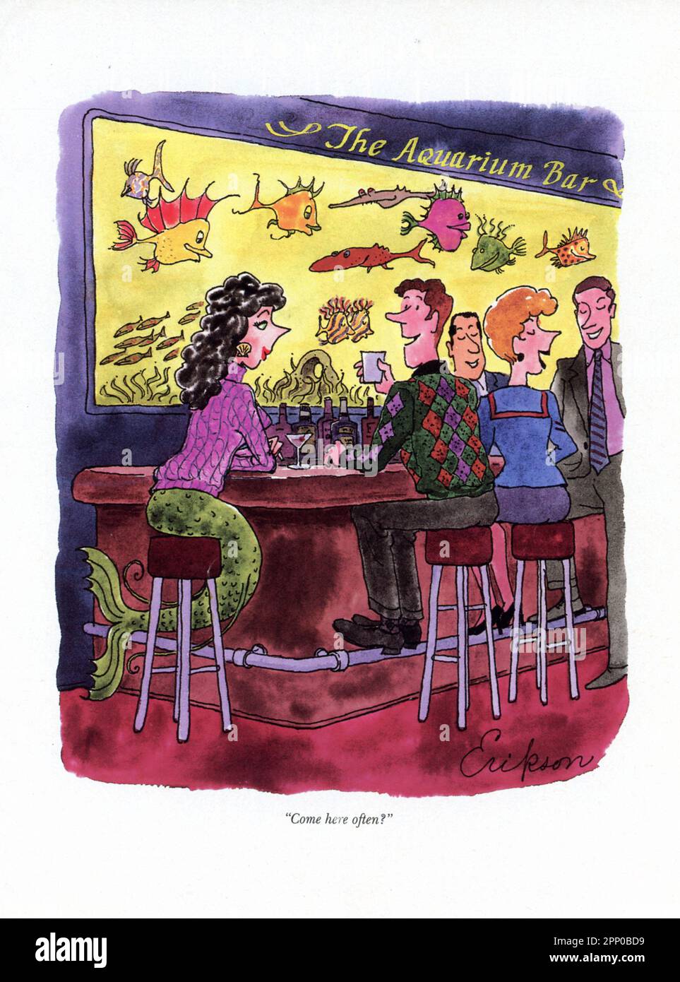 Vintage "Playboy" September 1991 Issue Cartoon, USA Stock Photo - Alamy