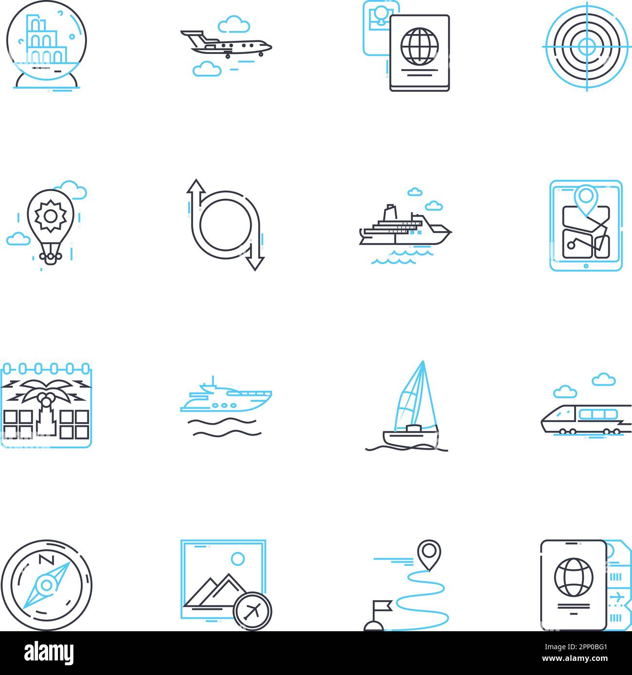 Knowledge and insight linear icons set. Enlightenment, Wisdom ...