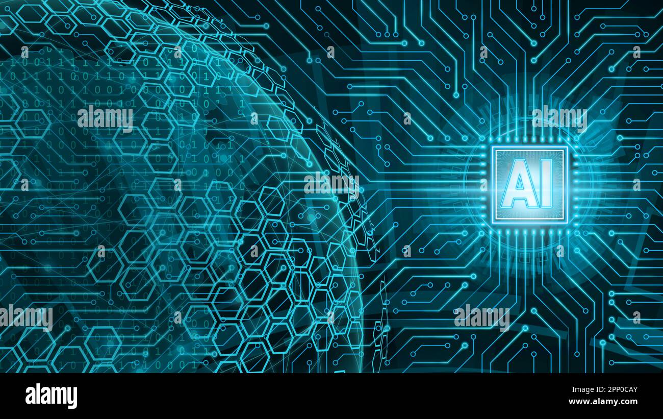 Artificial intelligence (AI), machine learning and big data concept ... Artificial intelligence (AI), machine learning and big data concept ...
