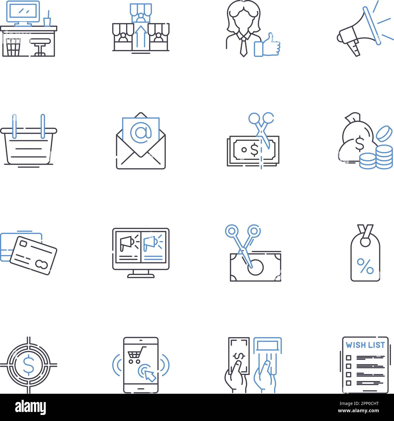 Bin line icons collection. Recycling, Waste, Rubbish, Container ...