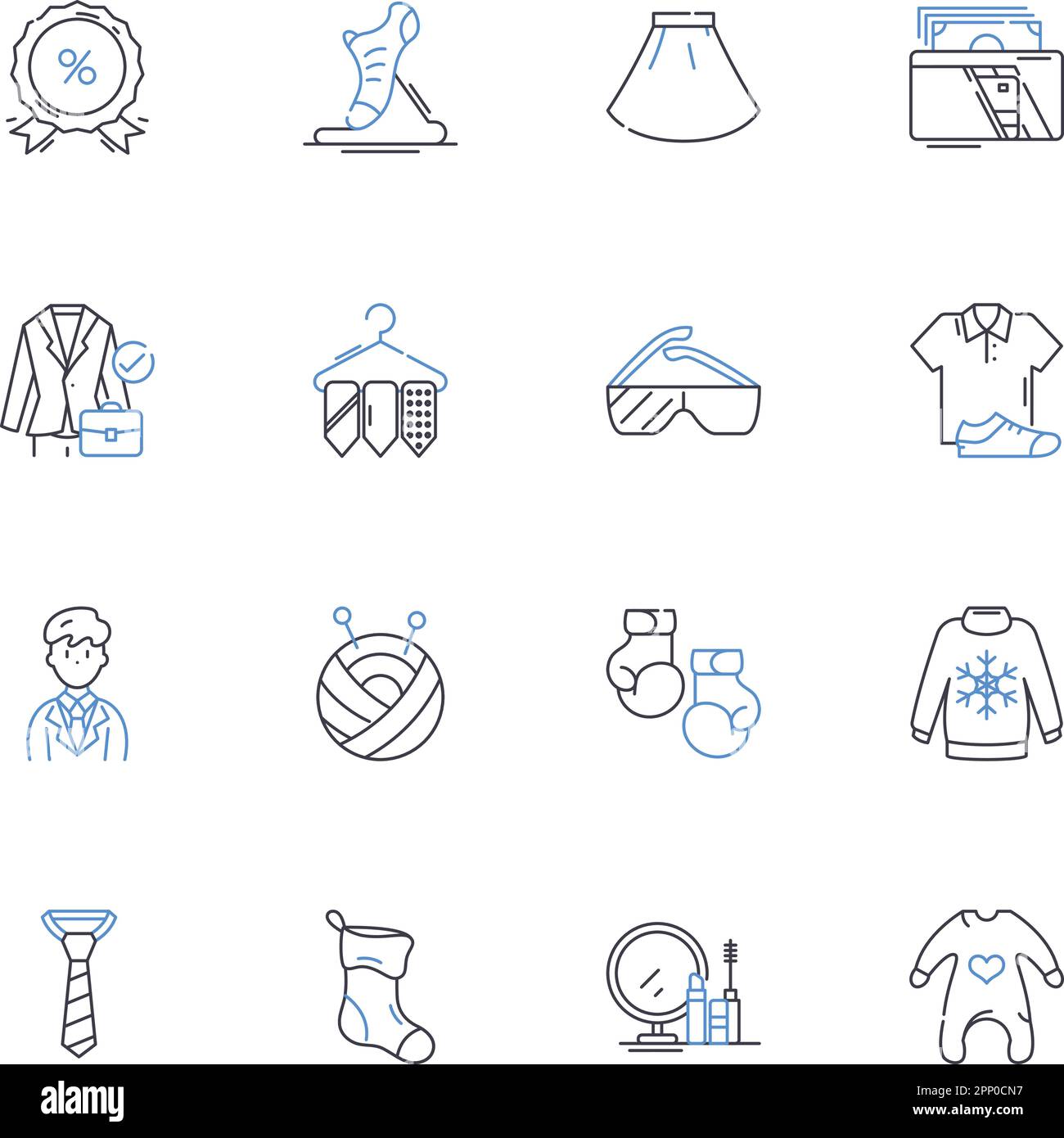 Presenting Line Icons Collection Delivery Stagecraft Eloquence