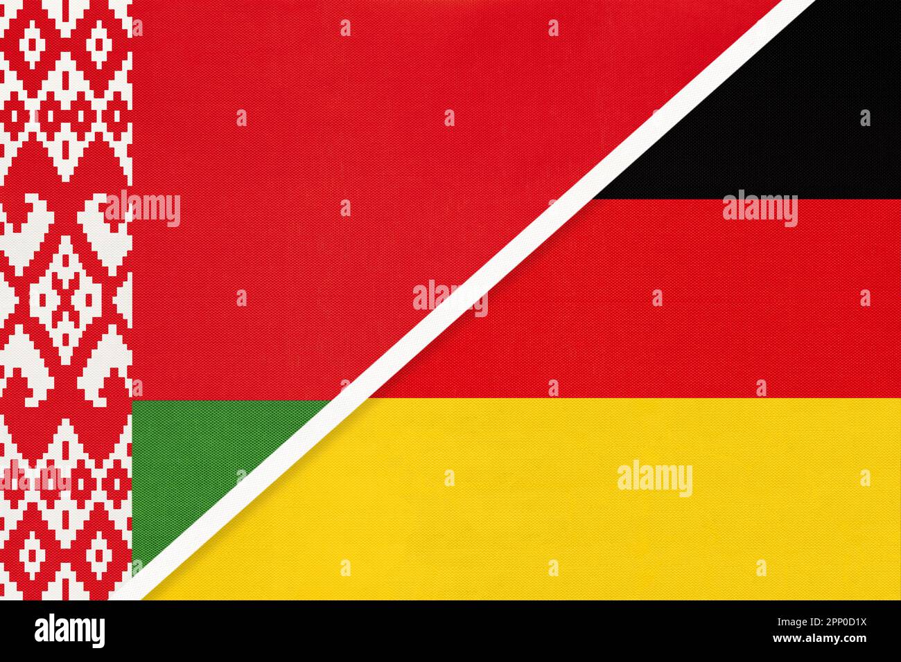 Belarus and Germany, symbol of country. Belarusian vs German national ...