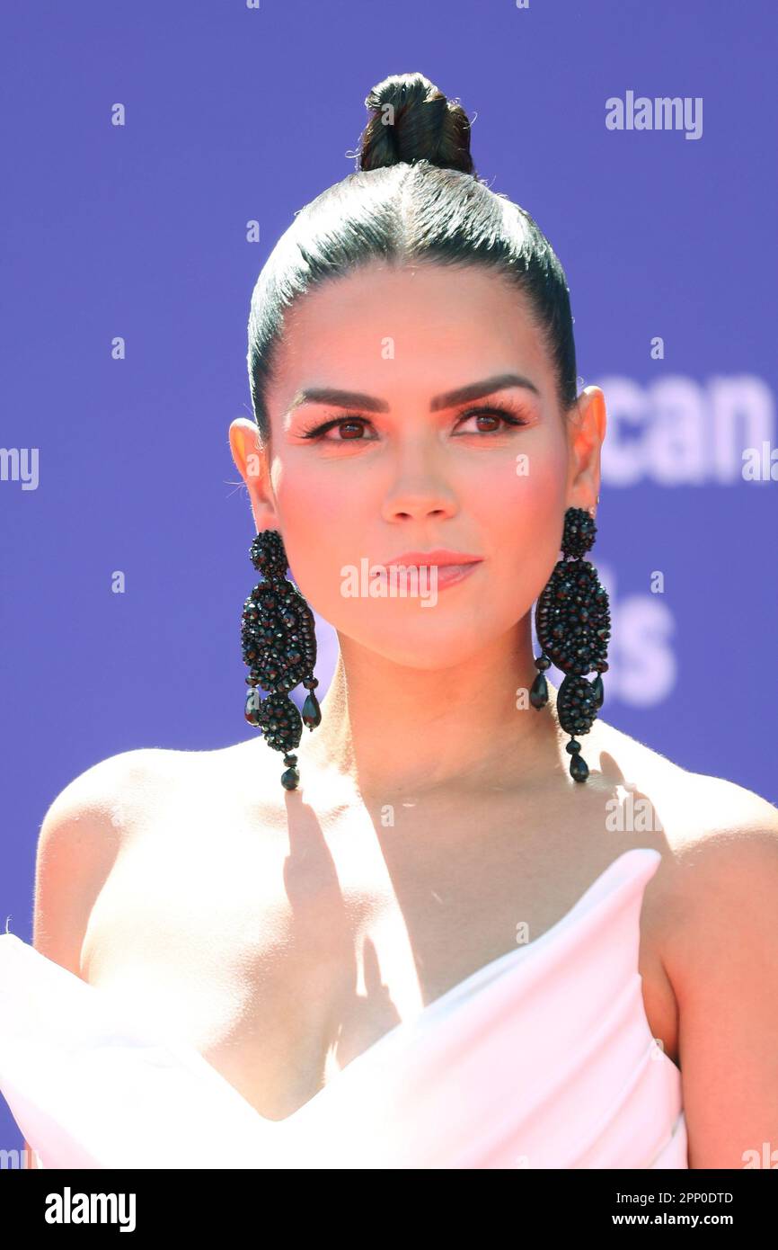 Las Vegas, NV, USA. 20th Apr, 2023. Karina Banda at arrivals for Latin ...