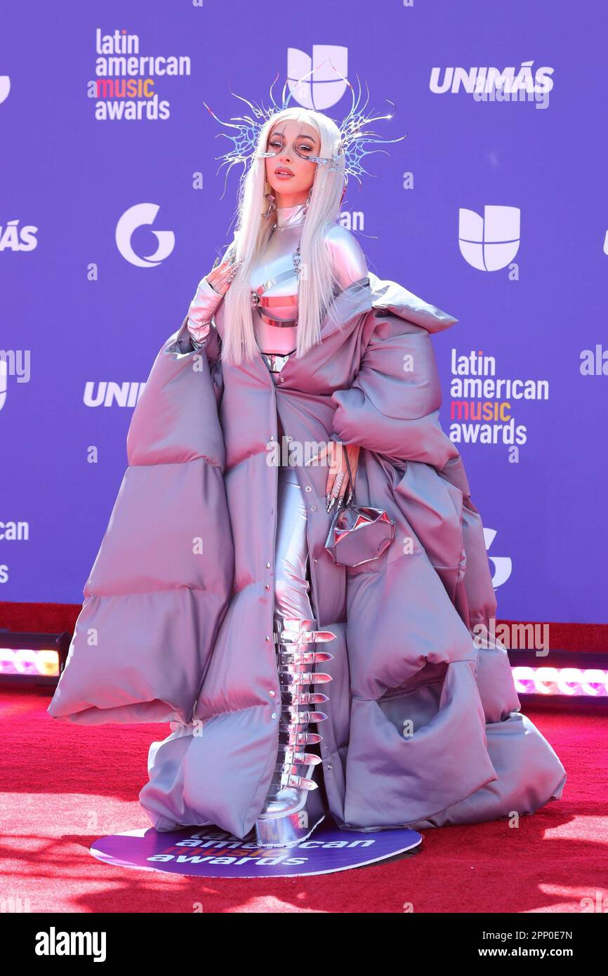 Las Vegas, NV, USA. 20th Apr, 2023. Mar Solis at arrivals for Latin ...