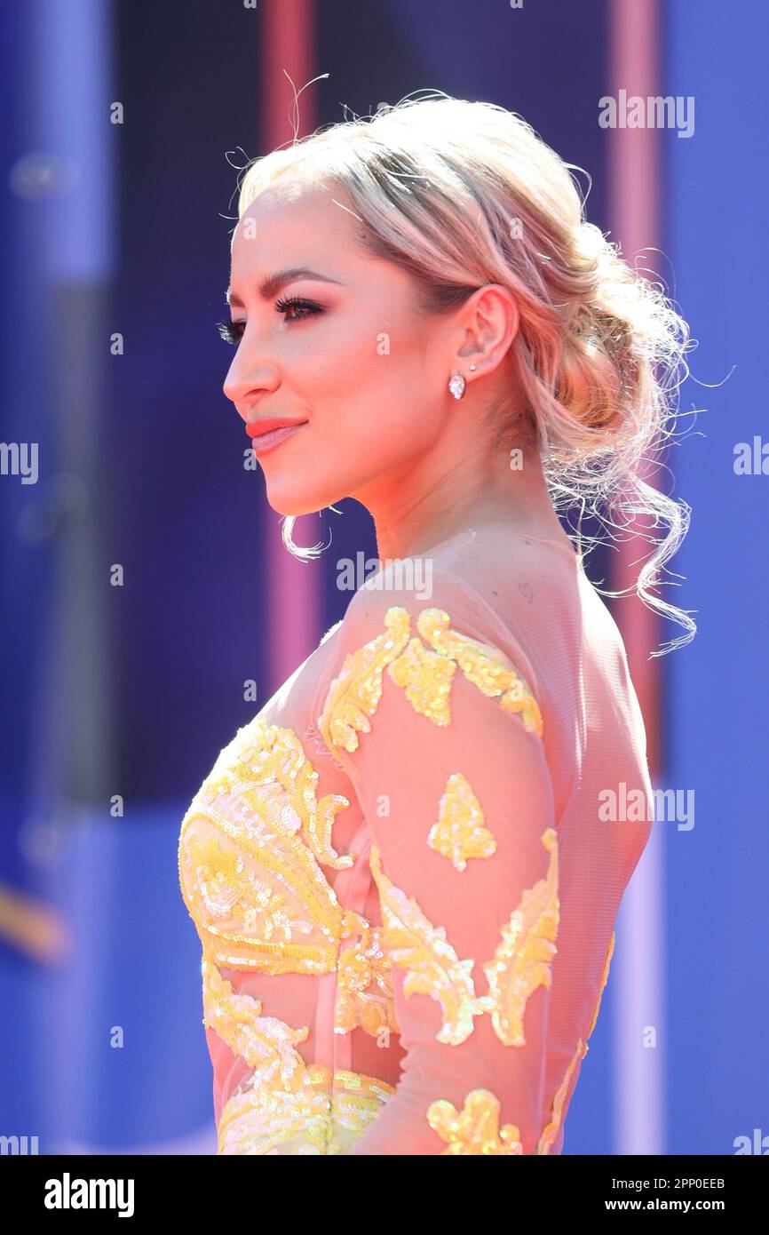 Las Vegas, NV, USA. 20th Apr, 2023. Jessica Díaz at arrivals for Latin ...