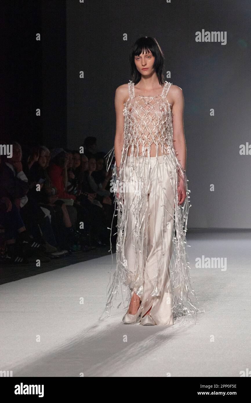 London, UK. 21st Apr, 2023. Korean designer Minju Kim, winner of the ...