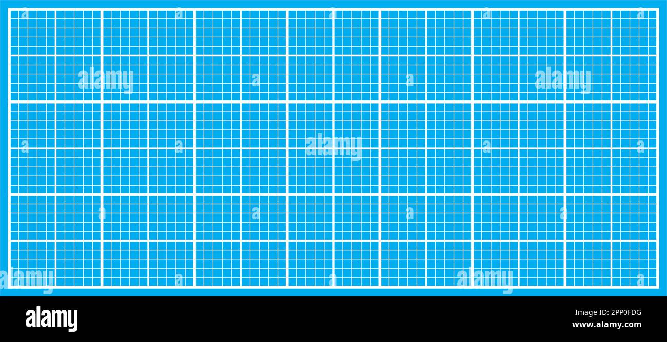 Drawing empty office blue millimeter paper background. Square grid ... Drawing empty office blue millimeter paper background. Square grid ...