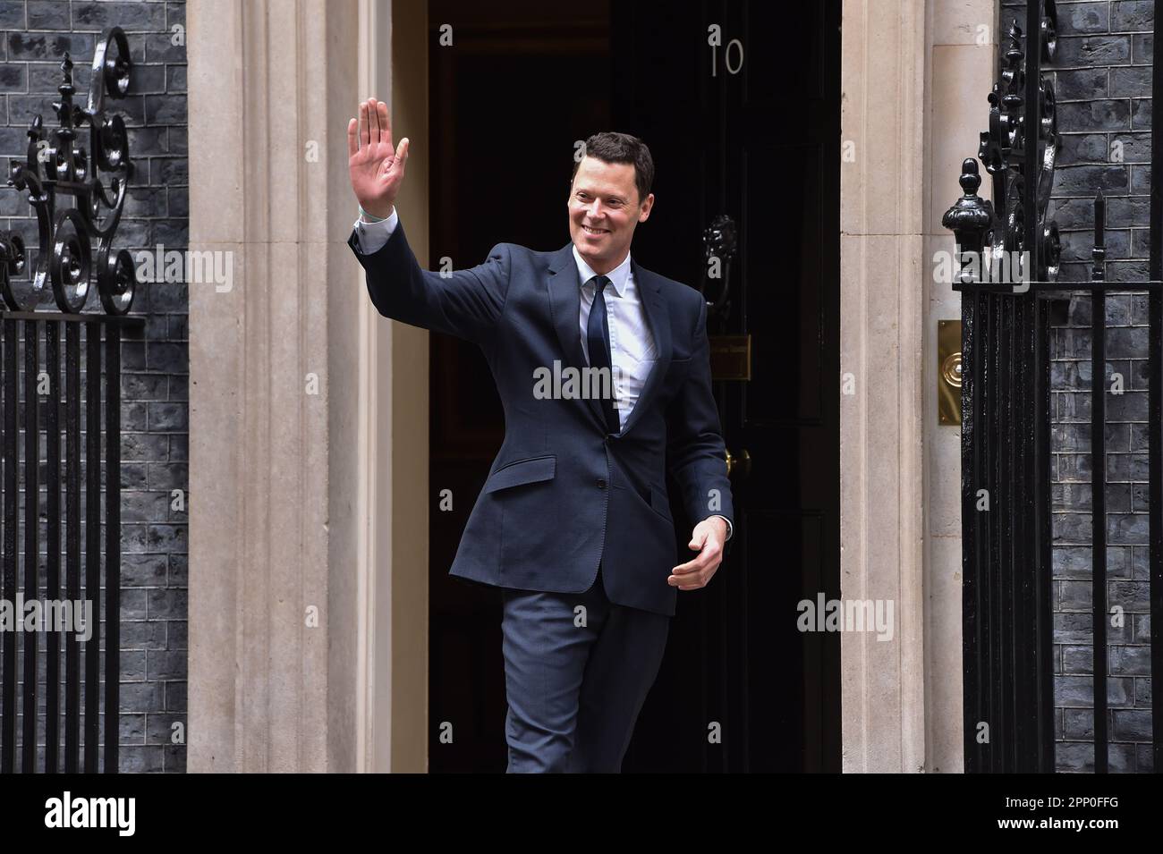 London, England, UK. 21st Apr, 2023. Newly appointed Justice Secretary ...