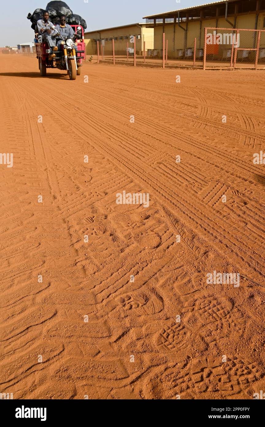 MALI, Gao, Minusma UN peace keeping mission, military base Camp Castor ...