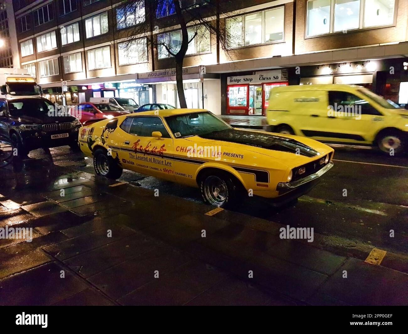 The Legend Of Bruce Lee Promo Car Youtube Sky Production Seen On The ...