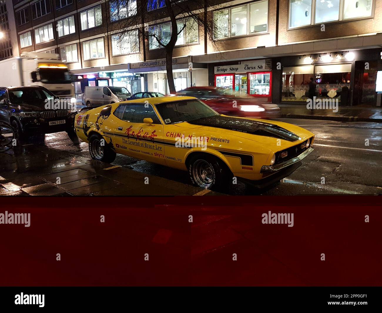 The Legend Of Bruce Lee Promo Car Youtube Sky Production Seen On The ...