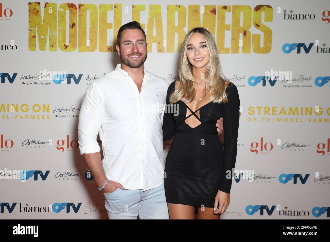 Sydney, Australia. 21st April 2023. Harrison Boon and girlfriend Gina ...
