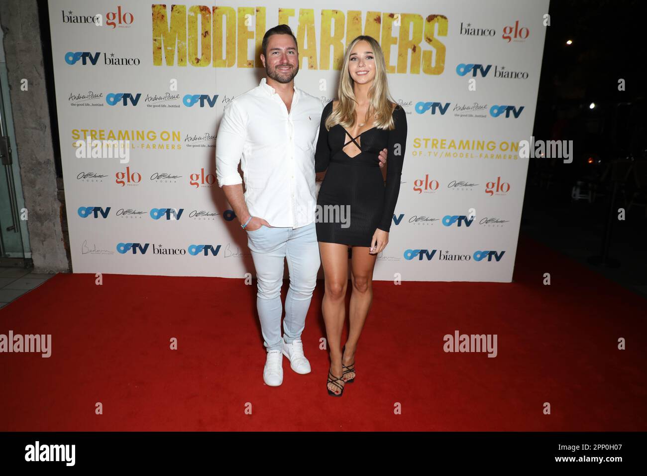 Sydney, Australia. 21st April 2023. Harrison Boon and girlfriend Gina ...