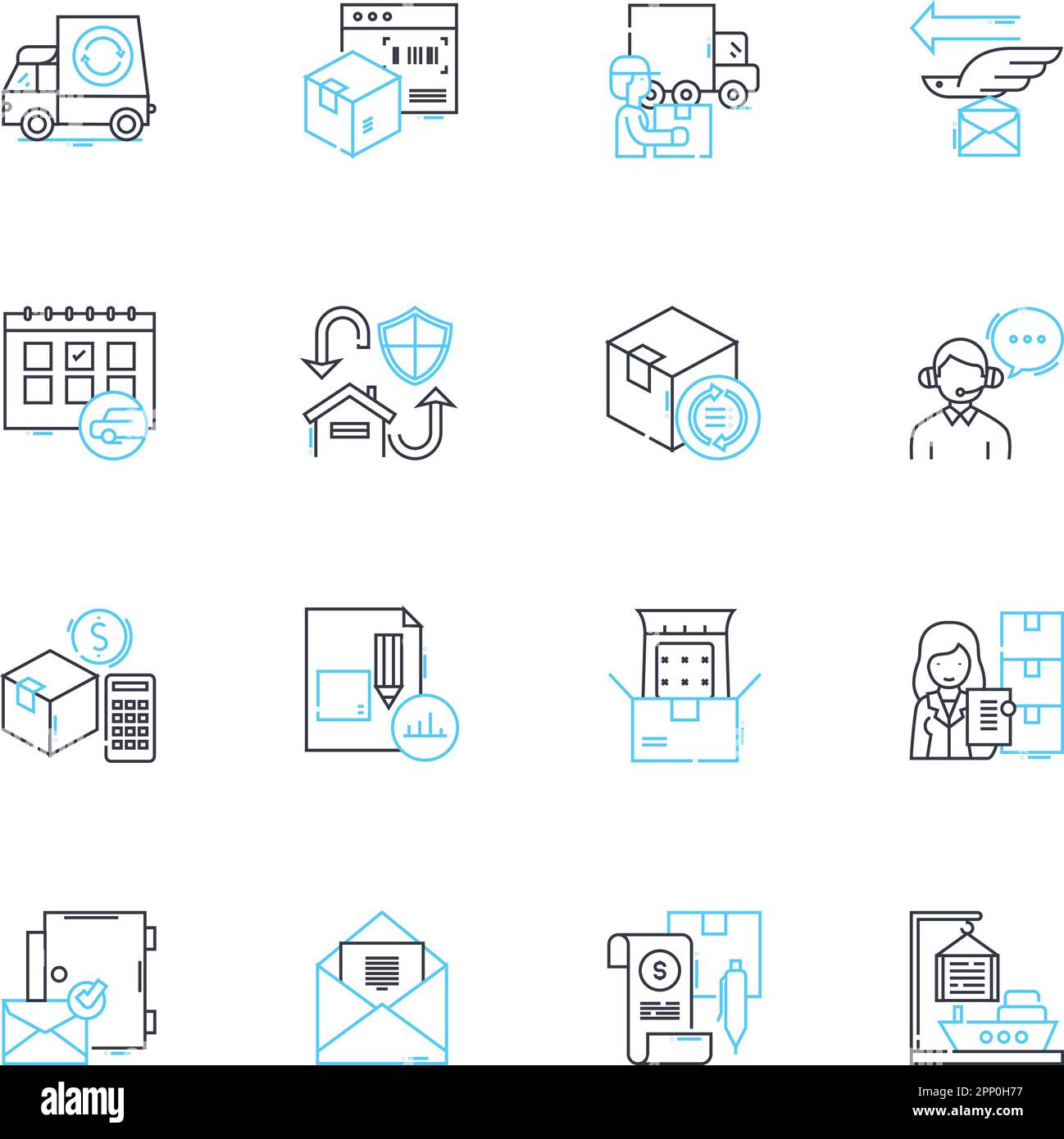 Content Optimization Linear Icons Set Keywords Optimization Analytics Quality Targeting