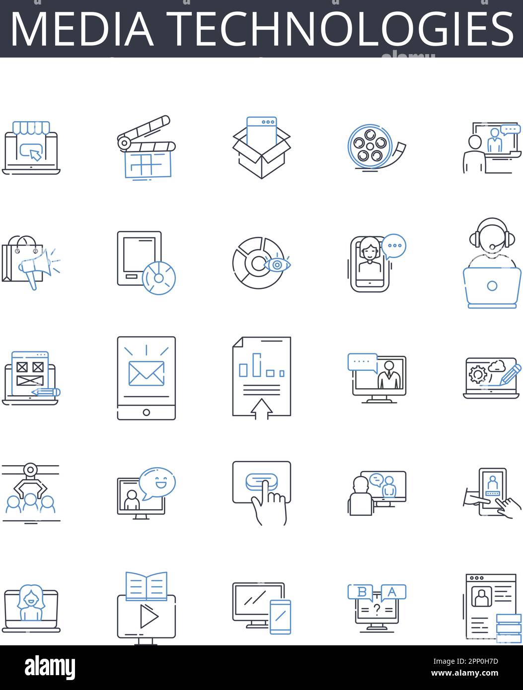 Digital social tools Stock Vector Images - Alamy