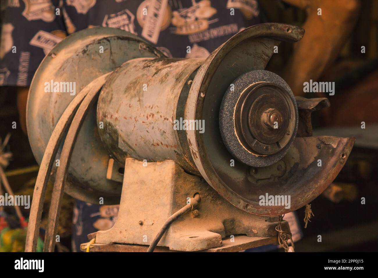 Grinding stone motor for secret work, grinding Or general work Stock ...