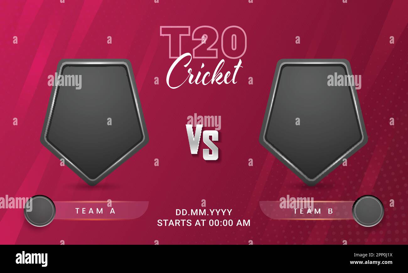 T20 match Stock Vector Images - Alamy