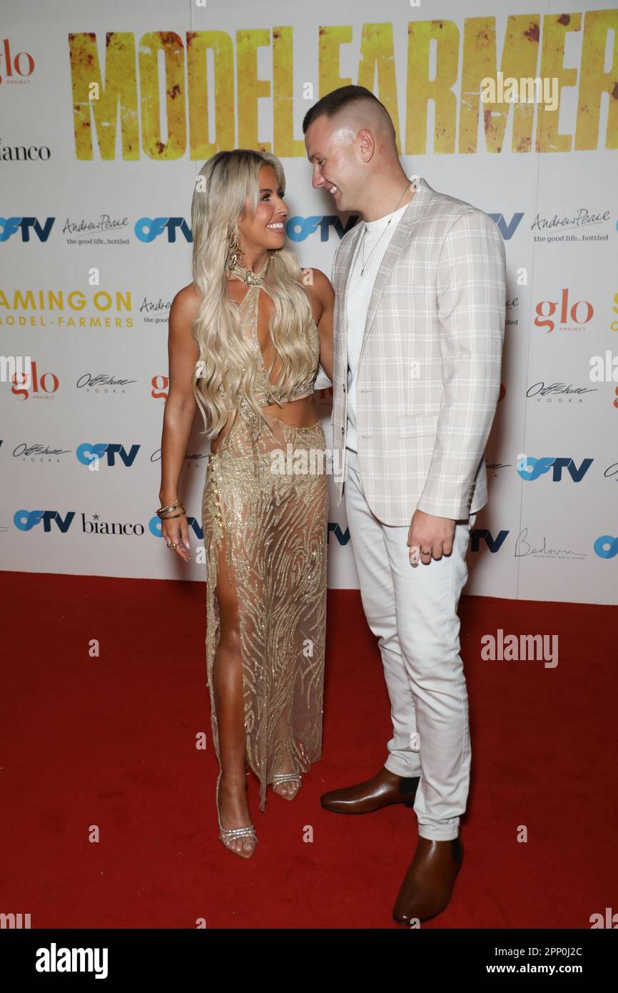 Sydney, Australia. 21st April 2023. Henny Moody and Ryan Warwick Harper ...