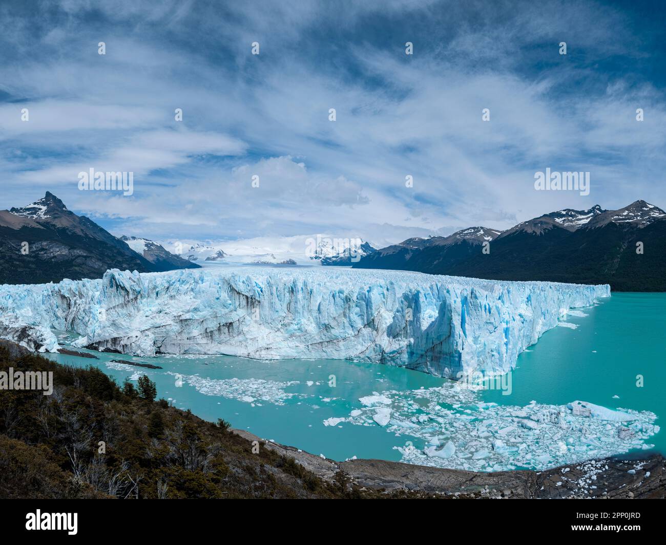 Perito moreno glacier aerial view hi-res stock photography and images ...