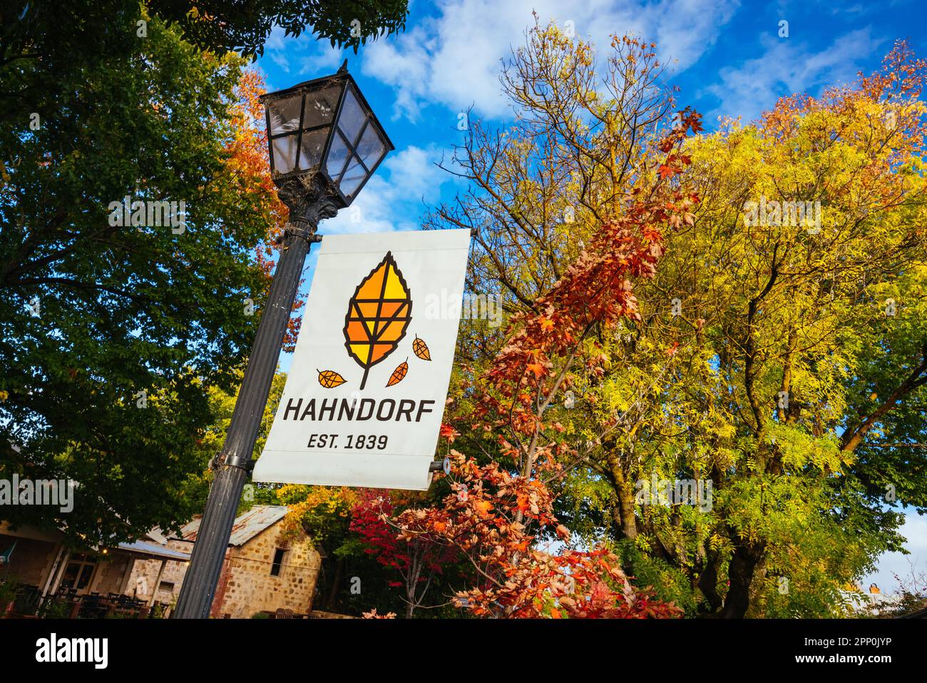Historic Town of Hahndorf in South Australia in Australia Stock Photo ...