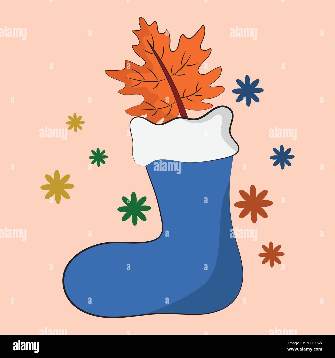 Furry boot Stock Vector Images - Alamy