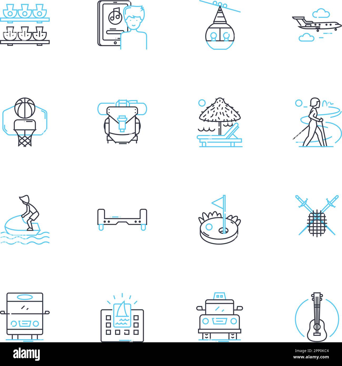 Culinary Arts linear icons set. Gastronomy, Cuisine, Flavor, Taste ...