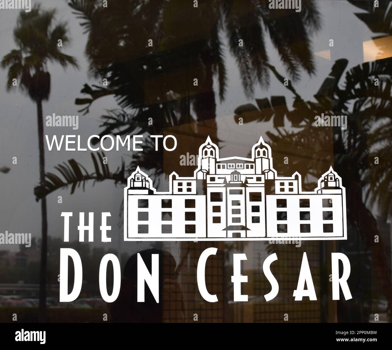 The Don CeSar Hotel on Gulf Blvd, St. Pete Beach, Florida Stock Photo ...