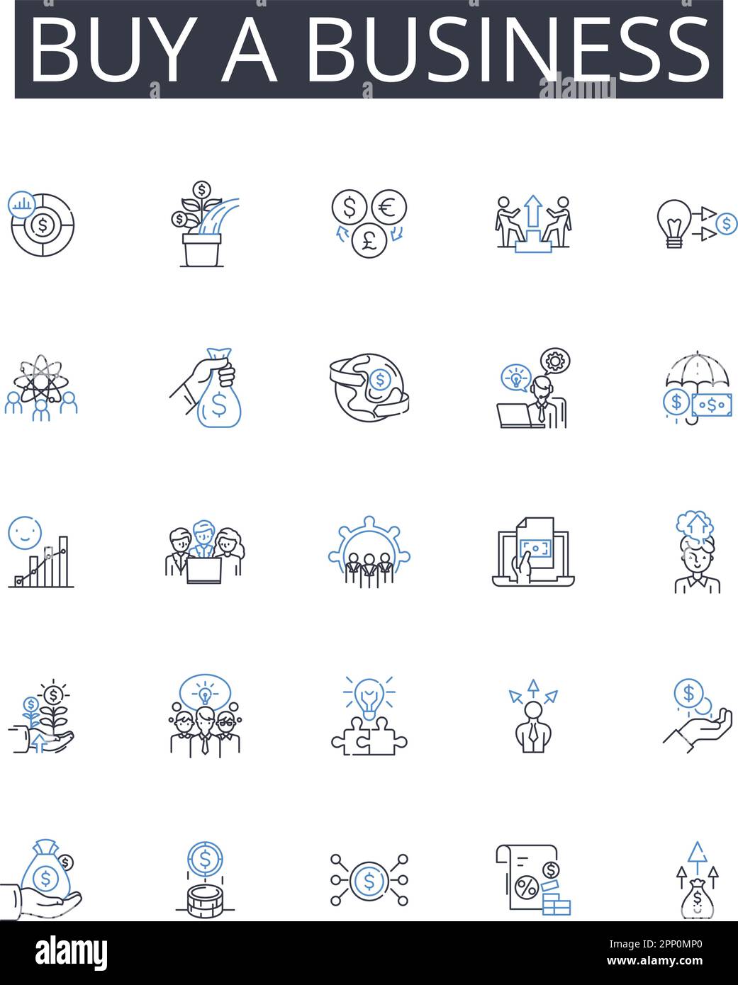 Manage a company Stock Vector Images - Alamy