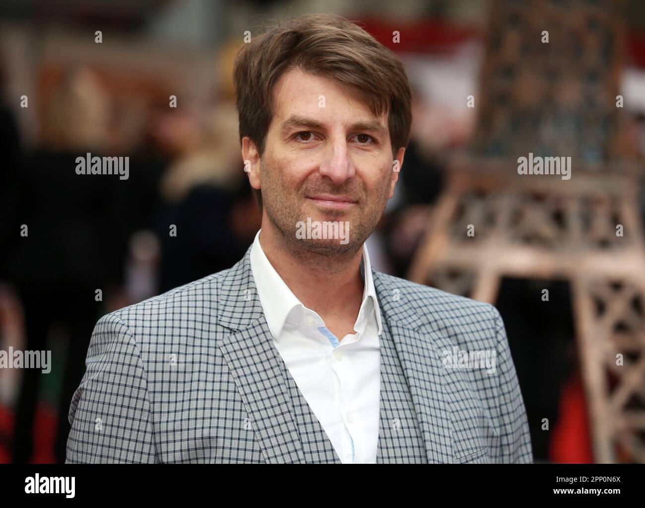 Guillaume Benski attends the UK Premiere of "Mrs Harris Goes To Paris ...