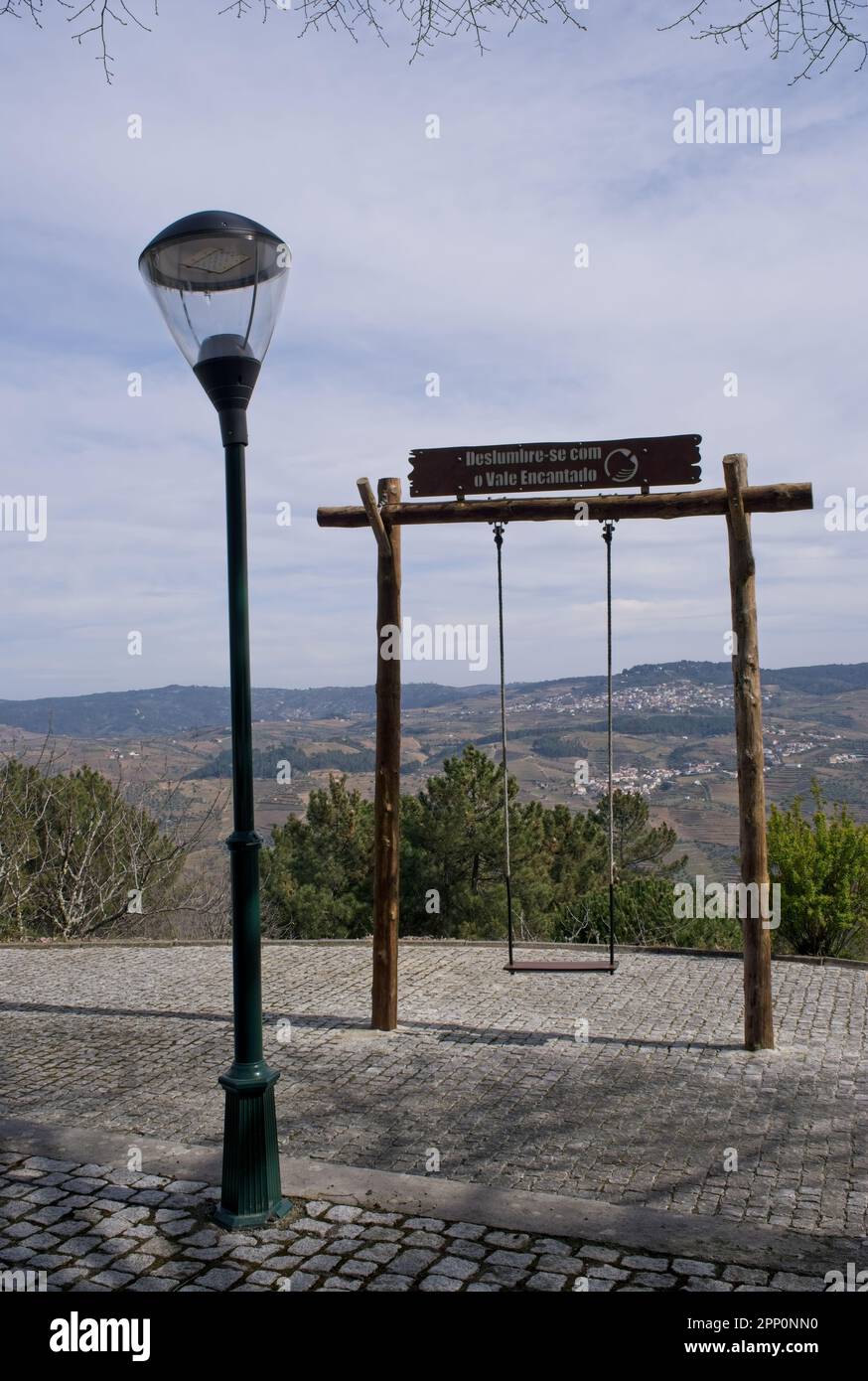 Wonderful landscapes in Portugal. Beautiful scenery of Miradouro de ...