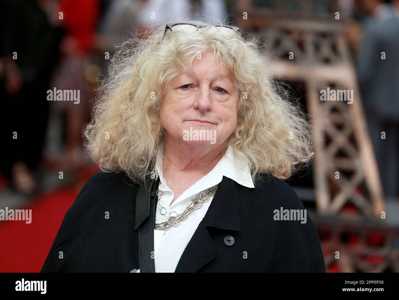 Jenny Beavan attends the UK Premiere of "Mrs Harris Goes To Paris" at ...