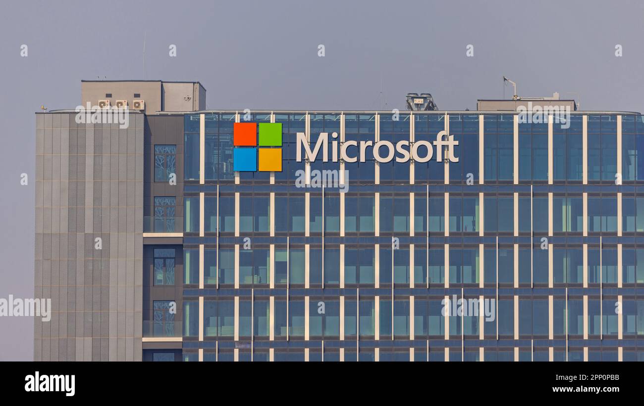 Microsoft logo 2023 hi-res stock photography and images - Alamy