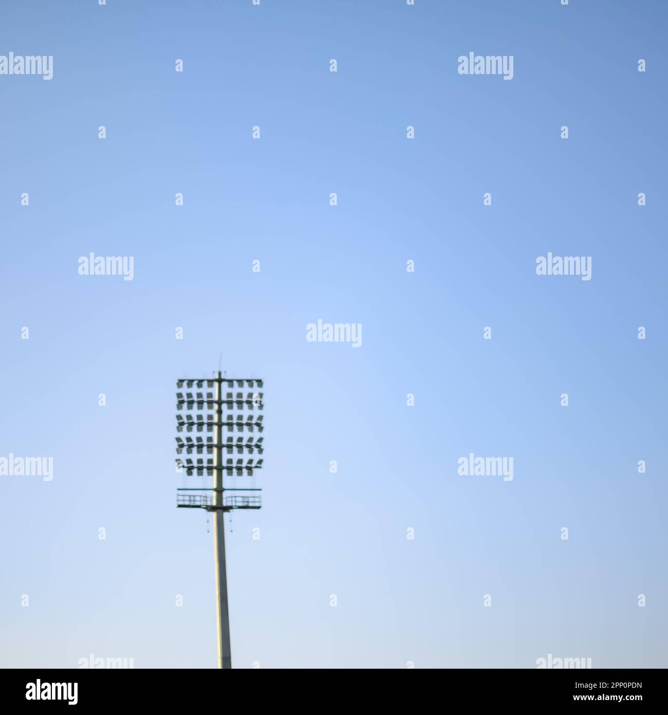 Cricket stadium flood lights poles at Delhi, India, Cricket Stadium ...