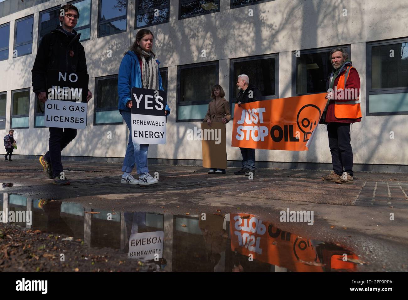 Supporters outside Southend Crown Court in Essex, after Morgan Trowland ...