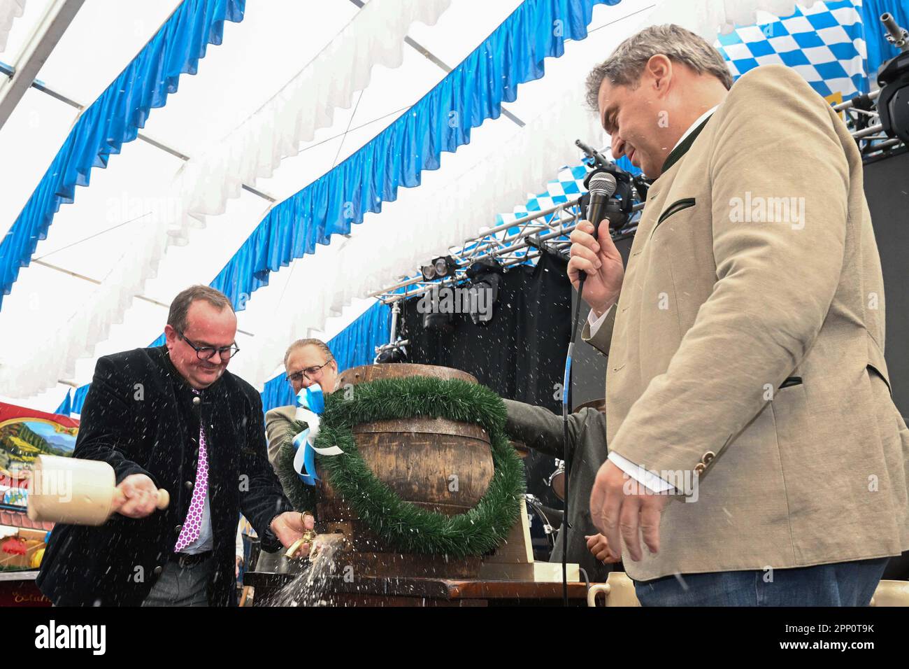 Munich, Germany. 21st Apr, 2023. Economic Affairs Officer and Wiesn ...