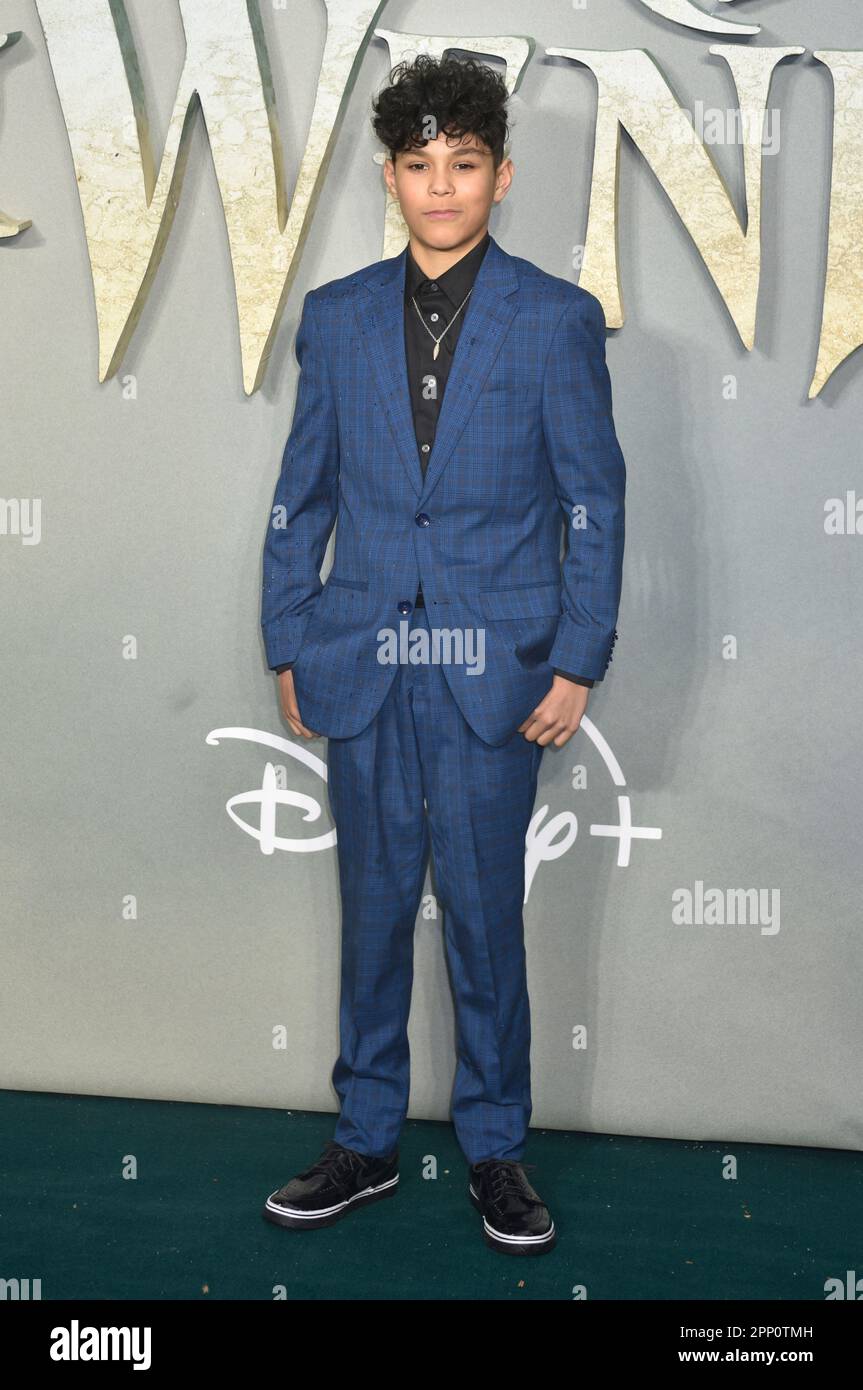 20 April 2023. London UK. Felix De Sousa at the World Premiere of ...