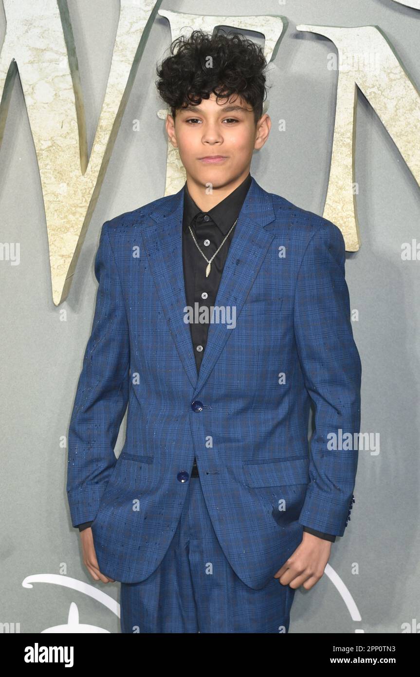 20 April 2023. London UK. Felix De Sousa at the World Premiere of ...