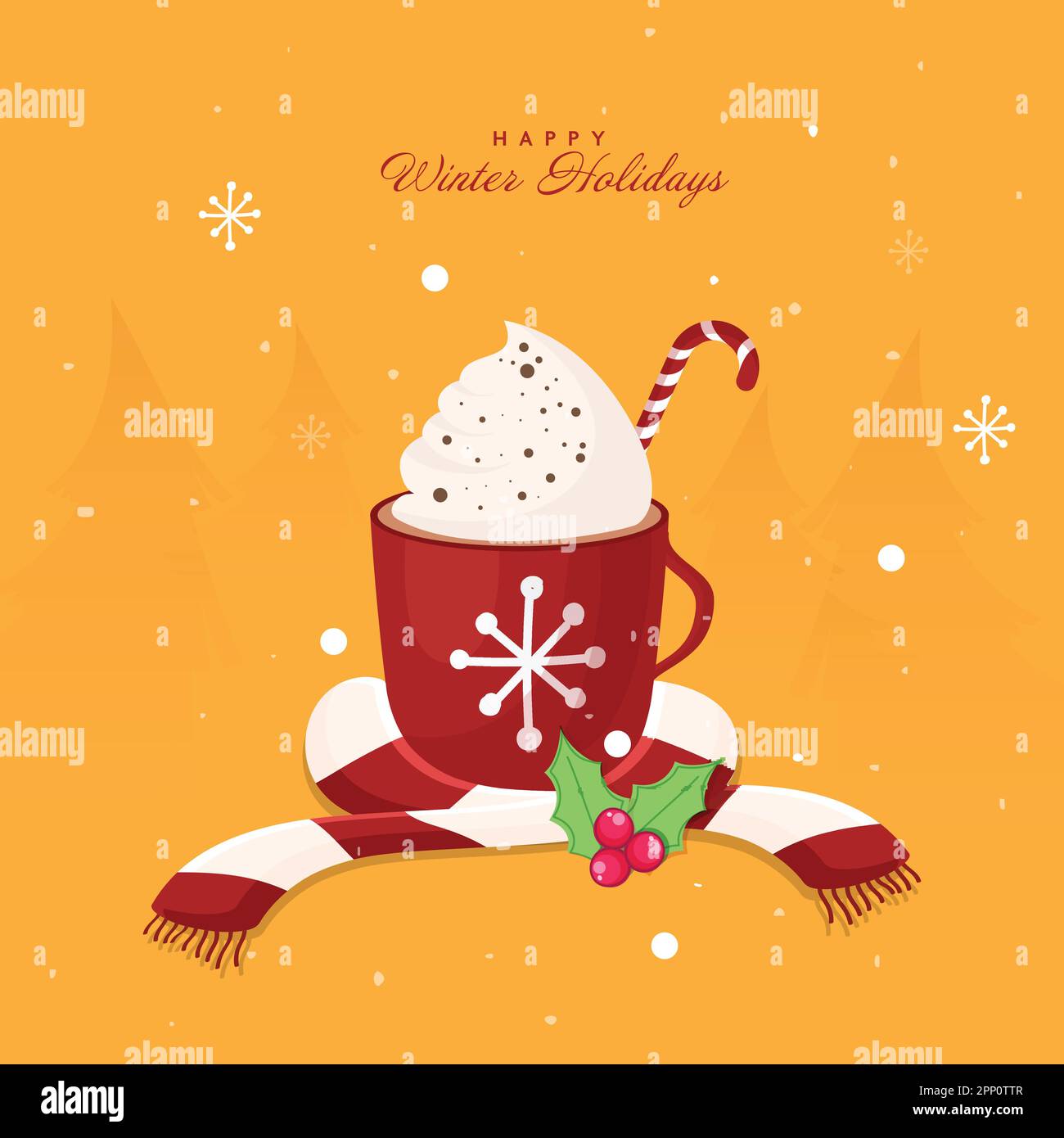 Cream and cocoa Stock Vector Images - Alamy