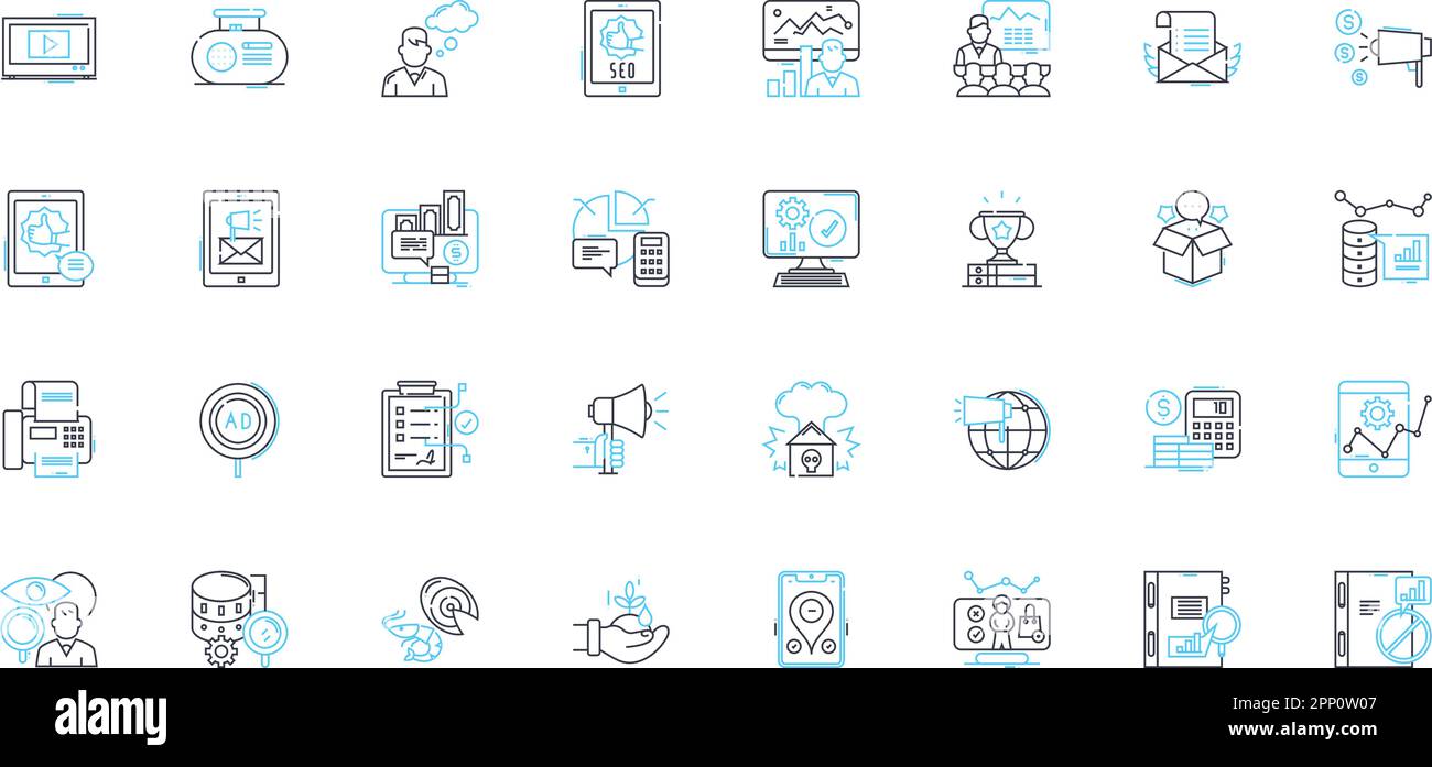 Project research linear icons set. Investigation, Analysis ... Project research linear icons set. Investigation, Analysis ...