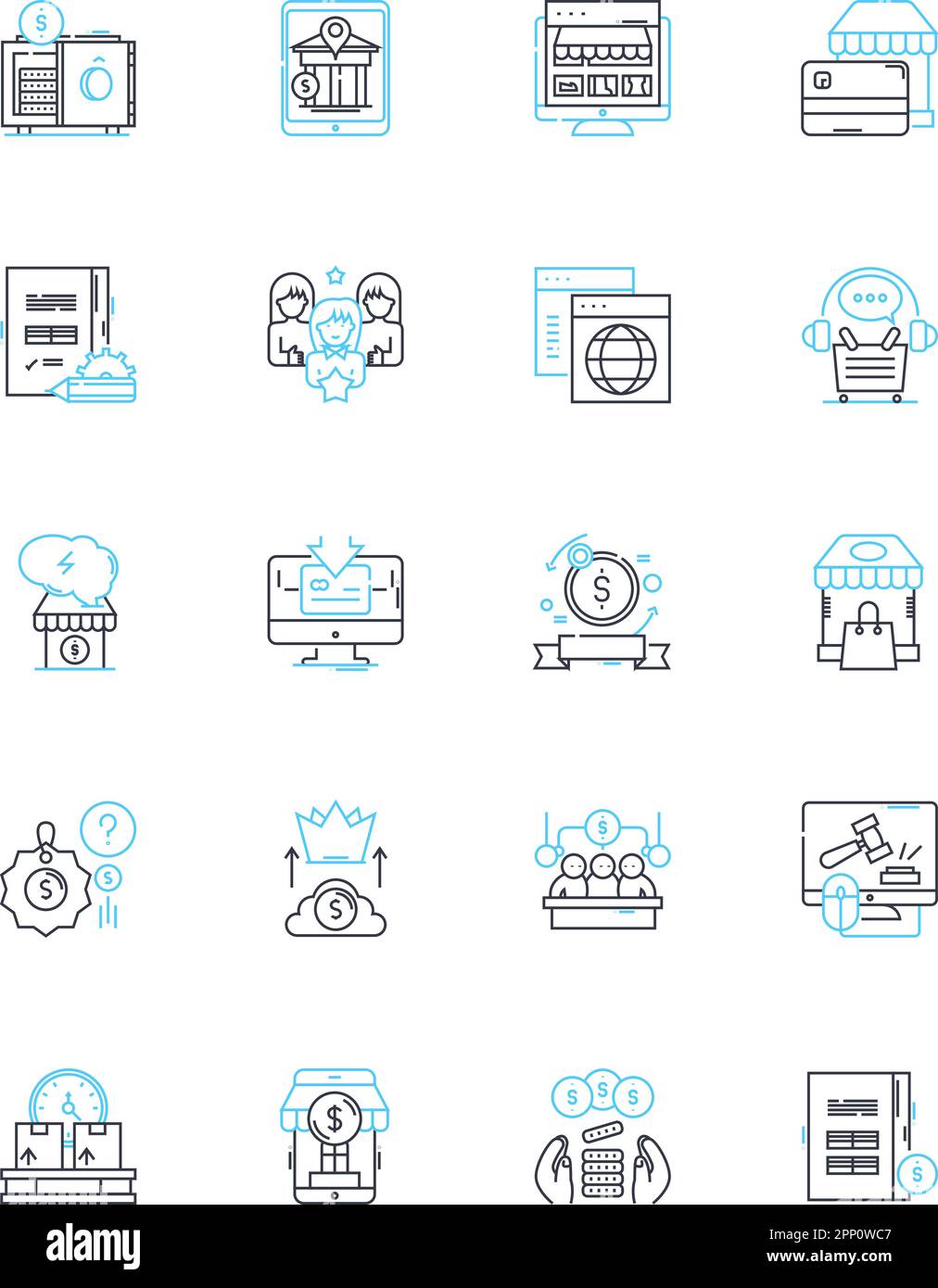 Exchange of goods Stock Vector Images - Alamy