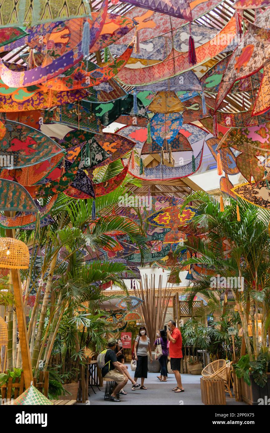 Kuala Lumpur,Malaysia - April 21,2023 : Traditional Colourful Malay Wau ...