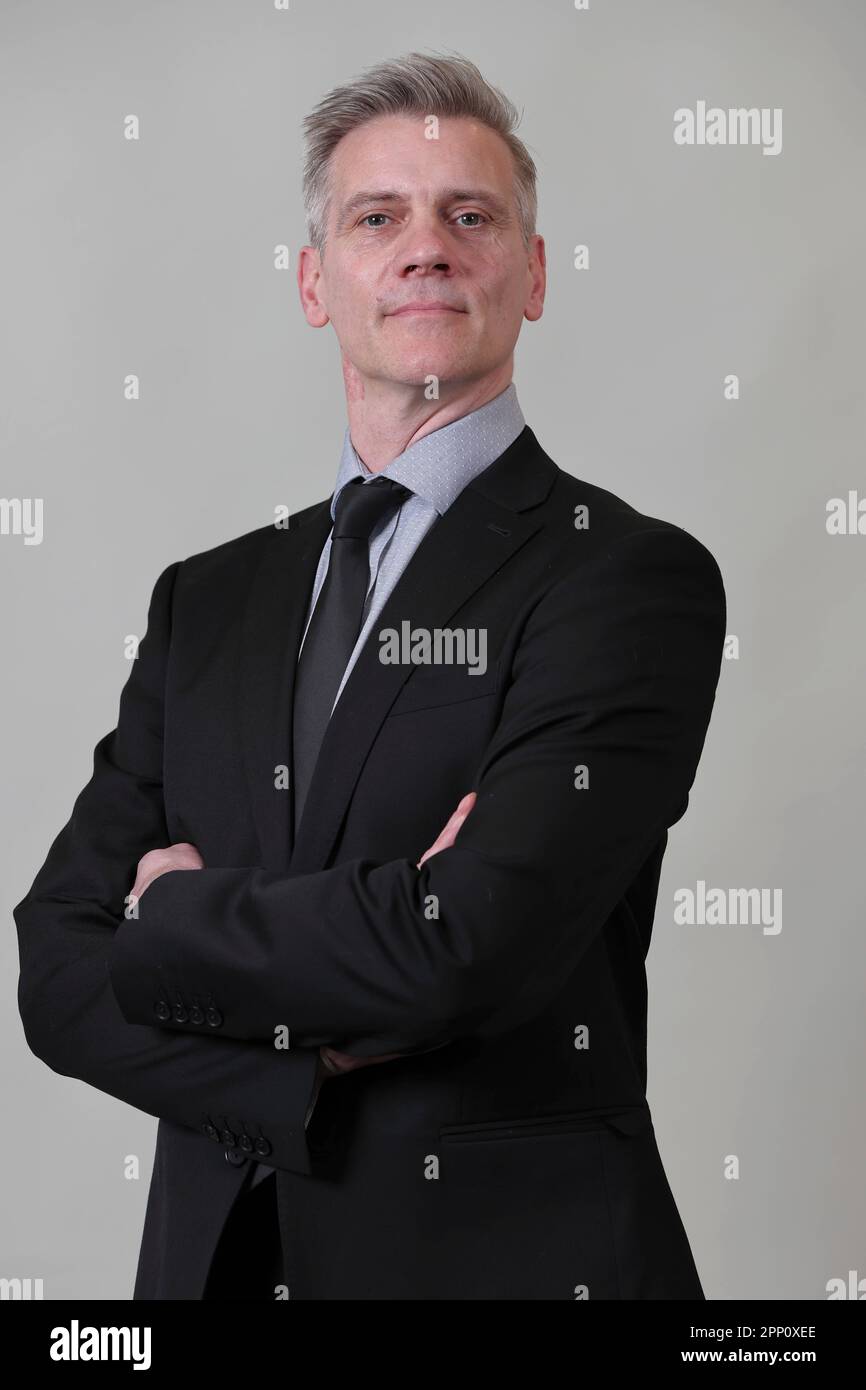 Adam Cooper, world-renowned British ballet dancer, choreographer, and actor poses for a ...