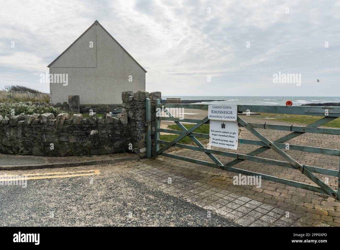 Rhosneigr memorial garden, Anglesey, North Wales, UK. Taken on 4th ...