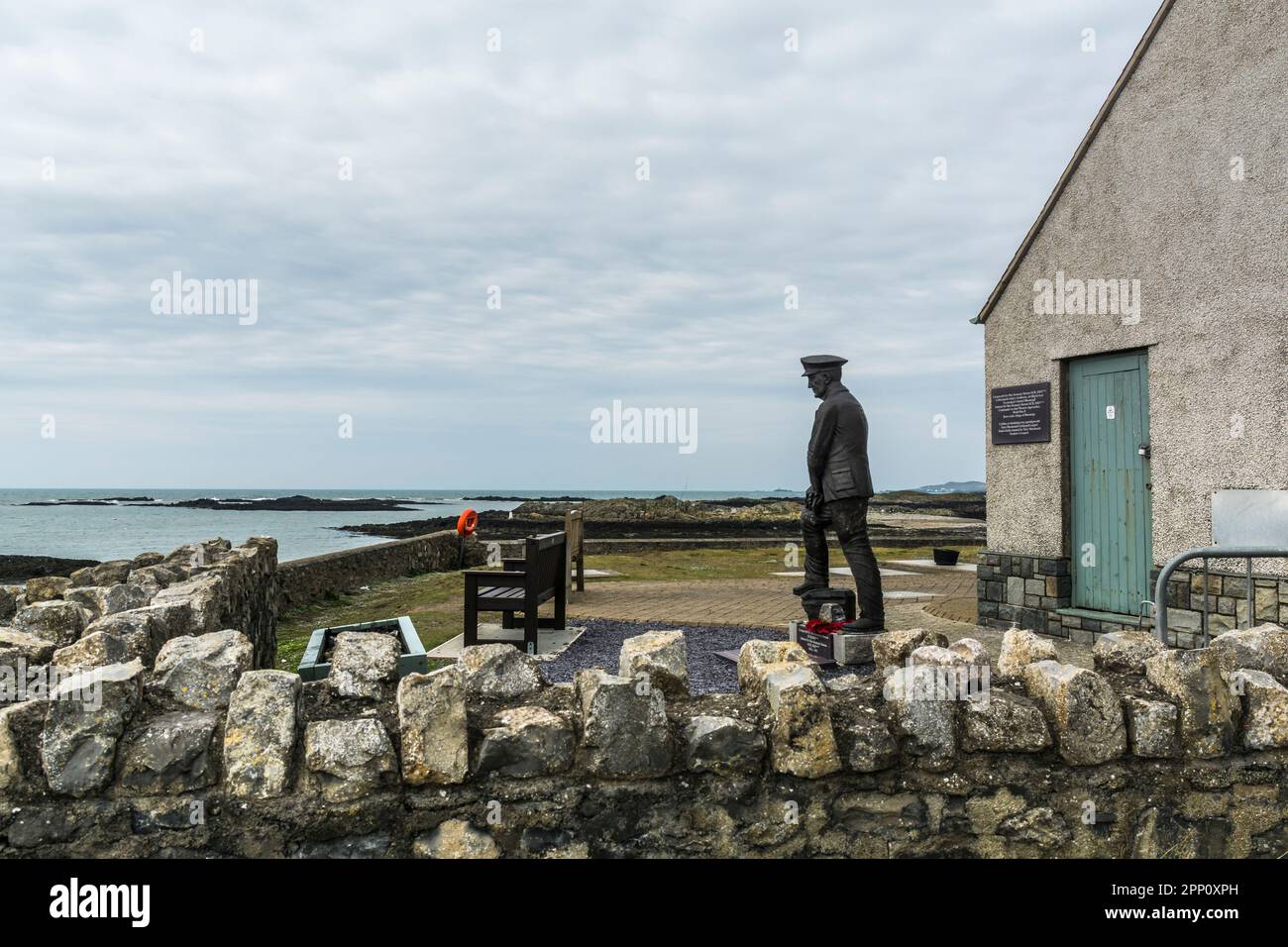 Rhosneigr memorial garden, Anglesey, North Wales, UK. Taken on 4th ...