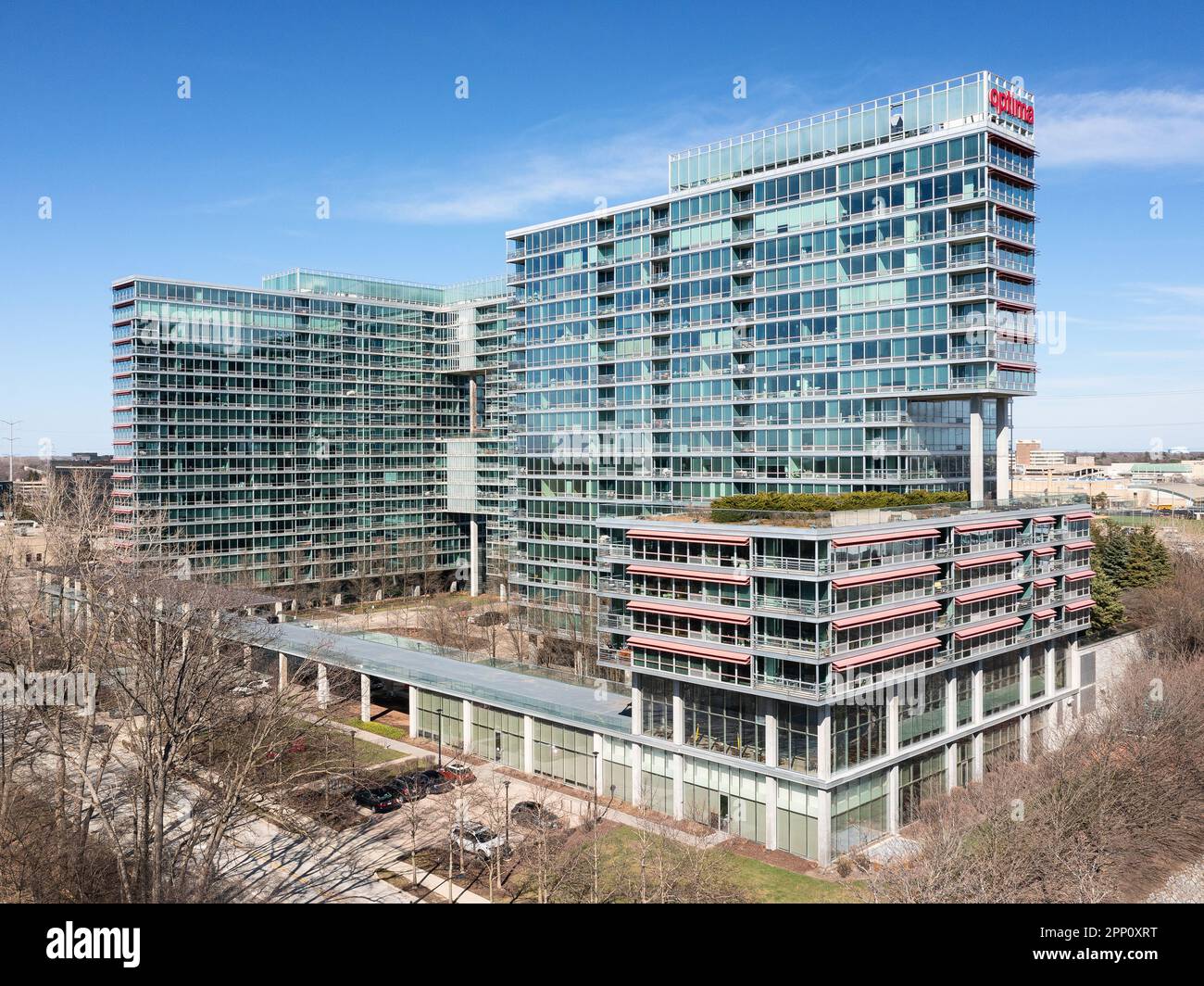 Optima Old Orchard Woods designed by David Hovey Stock Photo - Alamy