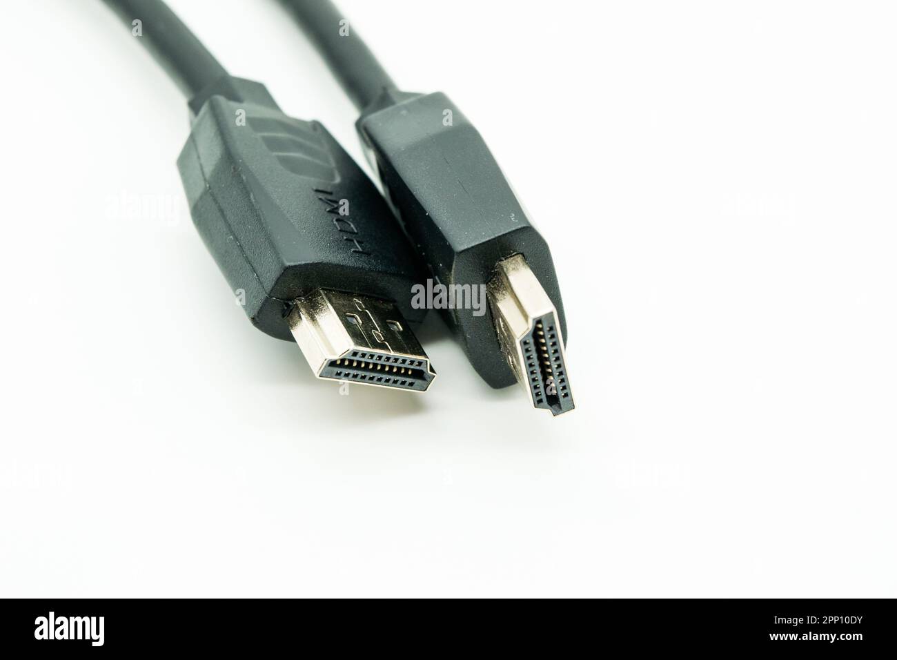 Hdmi cables Cut Out Stock Images & Pictures - Alamy
