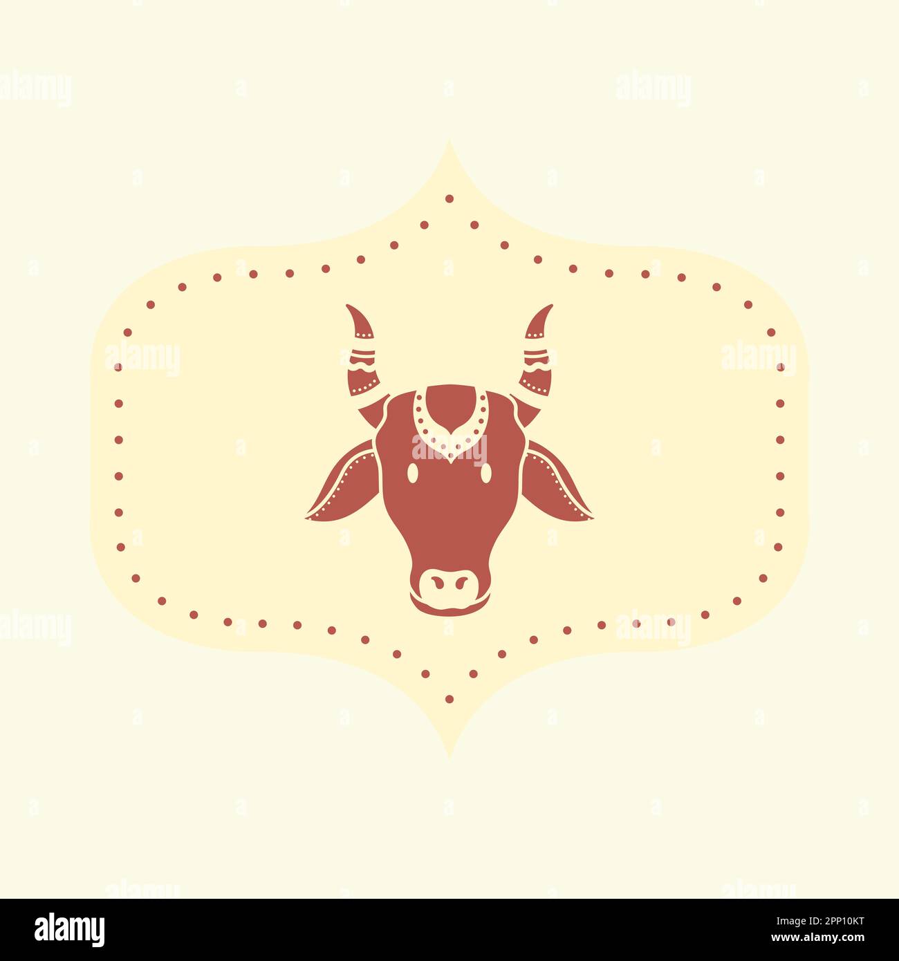 Indian Cow Logo