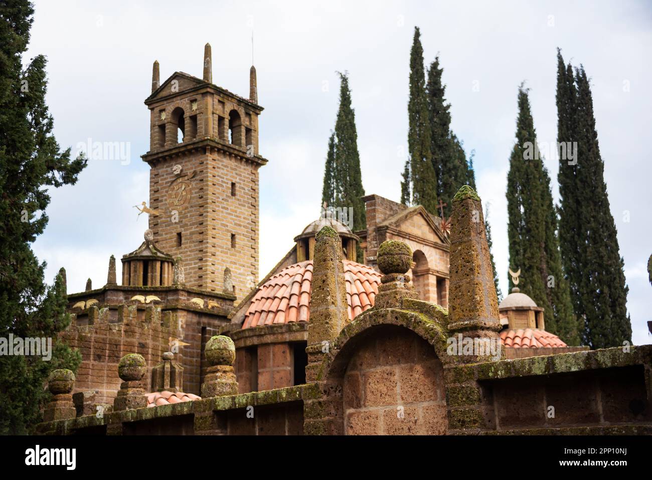 La Scarzuola, the Ideal City designed by architect Tomaso Buzzi Stock ...